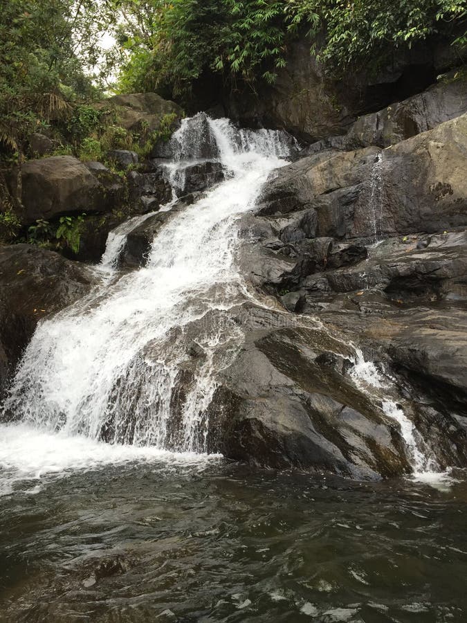Powerhouse Waterfalls at Periyakanal, Near Munnar, Kerala, India Stock ...