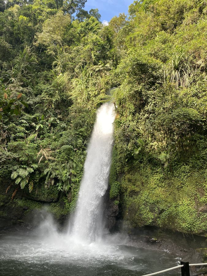 Waterfalls stock image. Image of full, waterfall, single - 262045899