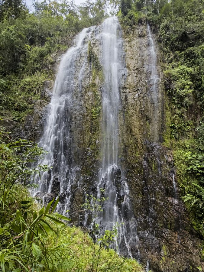 Waterfalls in the Mountains of Panama Stock Photo - Image of wilderness ...