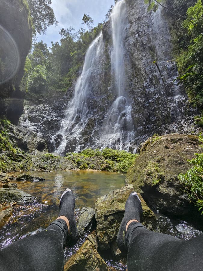 Waterfalls in the Mountains of Panama Stock Photo - Image of water ...