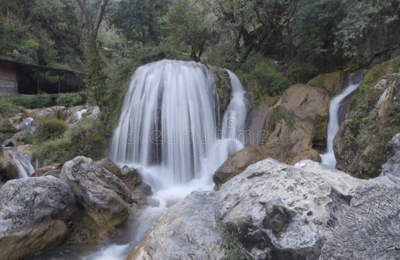 Waterfalls Mussoorie , Uttarakhand, India Stock Image - Image of rock ...