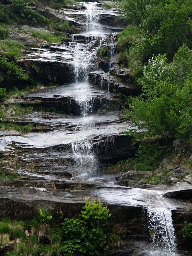 Waterfalls from terraces stock photo. Image of nature - 1606976