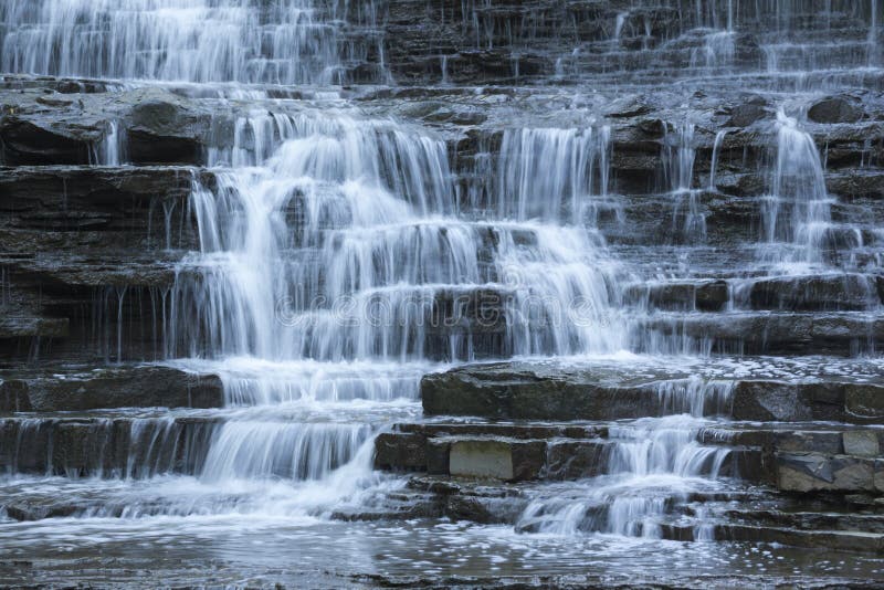 Waterfalls stock image. Image of fall, cold, dripping - 43816169