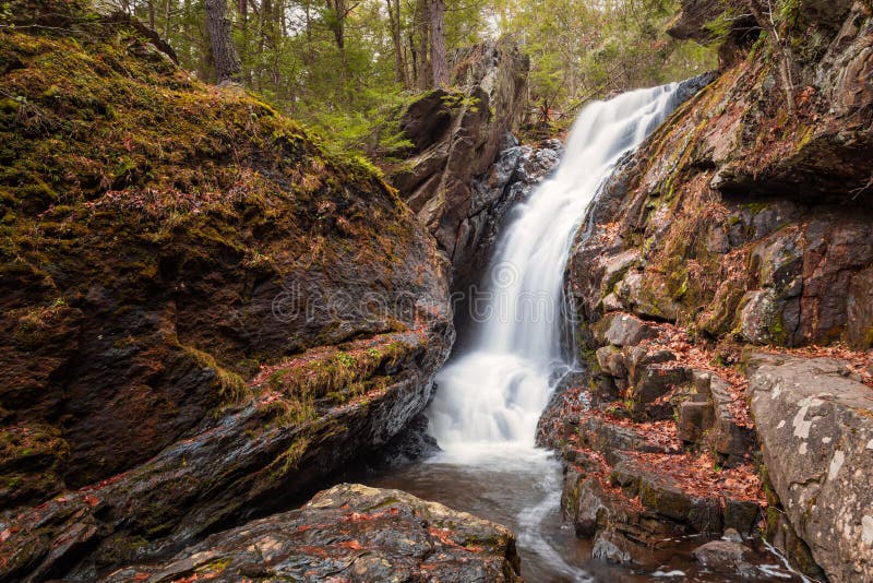 Waterfalls of Western Massachusetts in Fall Stock Photo - Image of ...