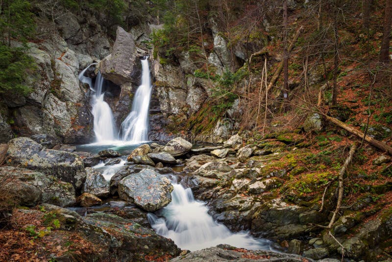 Waterfalls of Western Massachusetts in Fall Stock Photo - Image of ...