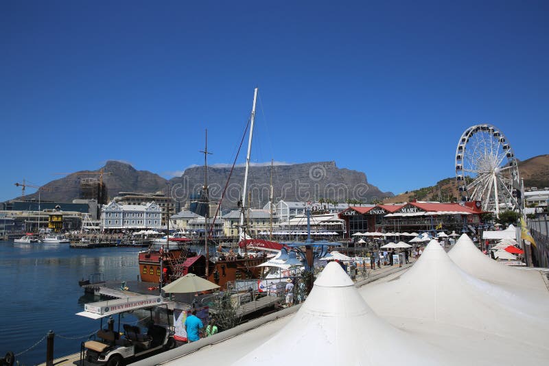 Waterfront in Cape Town editorial photo. Image of development - 51311366