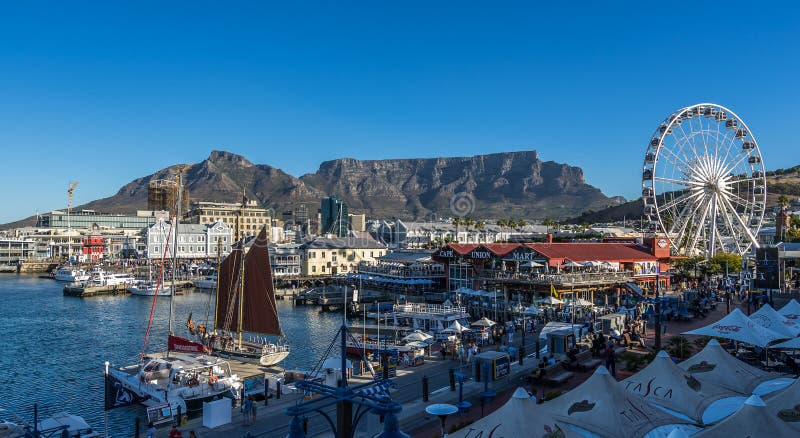 Waterfront cape town editorial photo. Image of wheel - 53061506