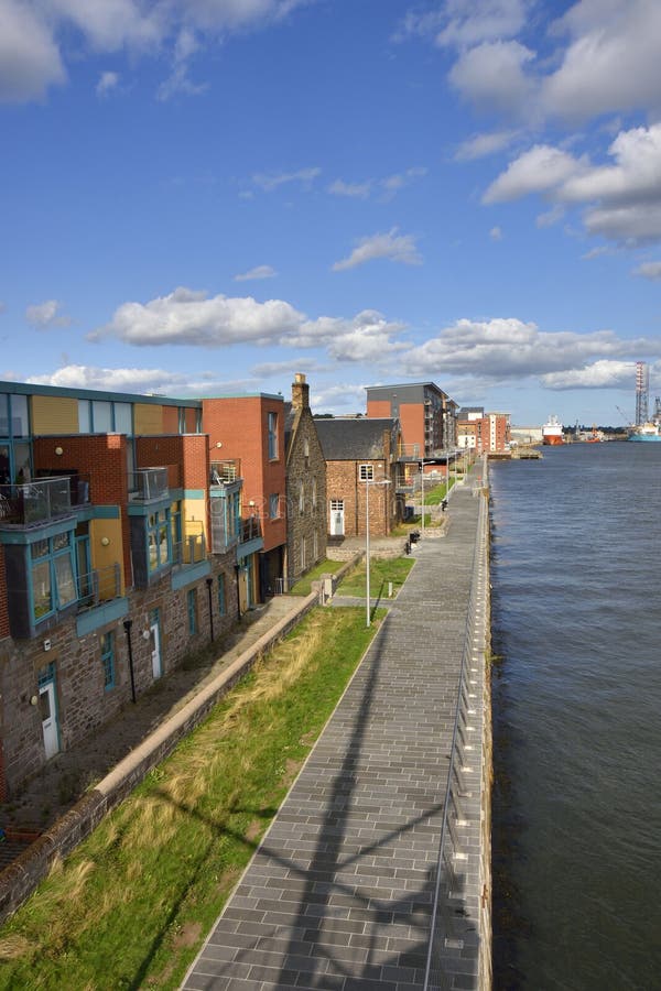 Waterfront Development of UNESCO City of Design Stock Image - Image of ...