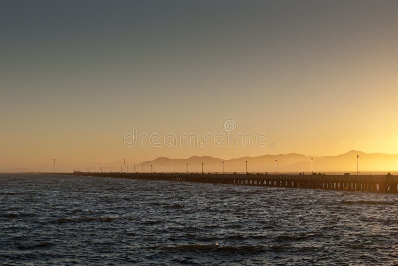 Waterfront Dock stock photo. Image of embankment, seashore - 39635656