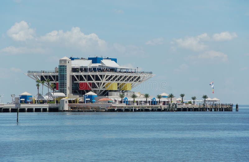 Waterfront Entertainment Complex Stock Photo - Image of landmark ...