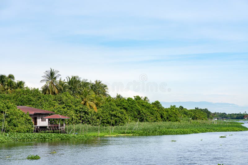 Waterfront House Pool, Boats, Jet Skis Stock Photo - Image of million ...
