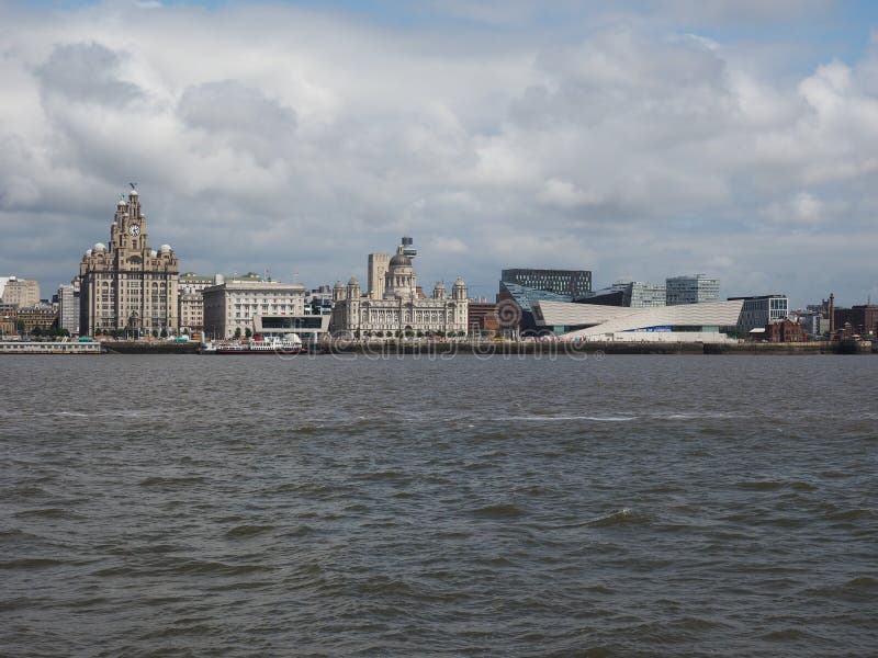 Waterfront in Liverpool editorial photo. Image of liverpool - 78954191