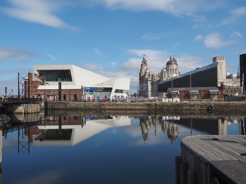 Waterfront in Liverpool editorial photo. Image of liverpool - 78954191