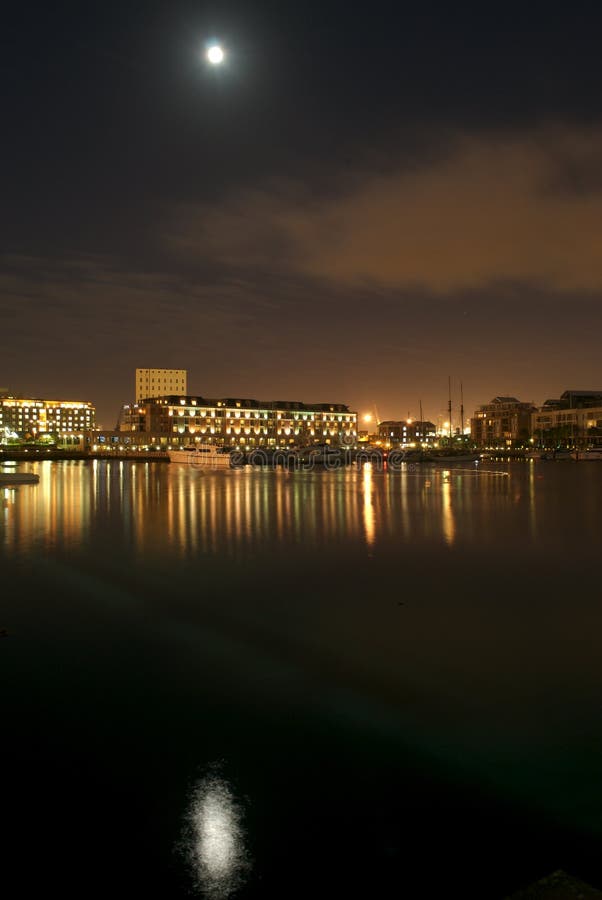Seaside at night stock photo. Image of island, landscape - 8020100