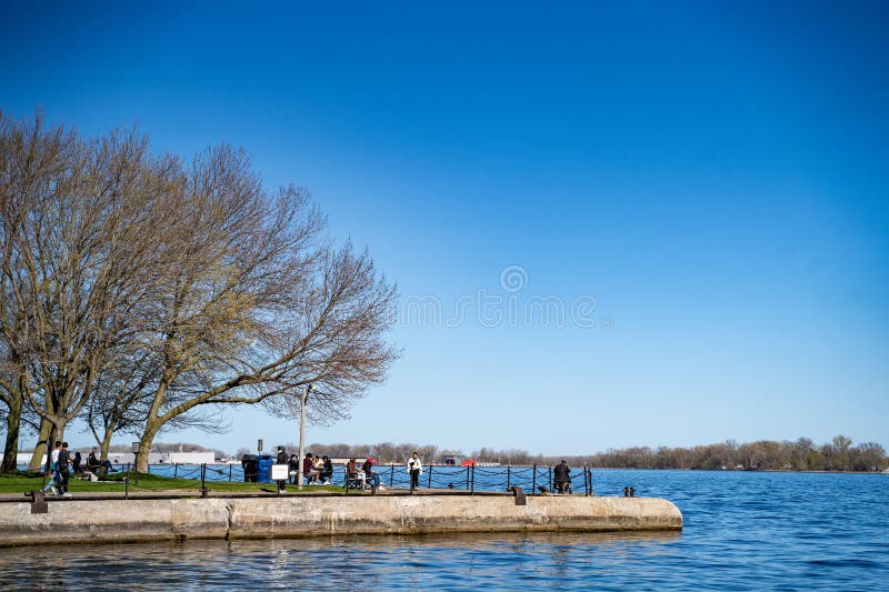 Waterfront Park in the Harbourfront Neighborhood. Editorial Image ...