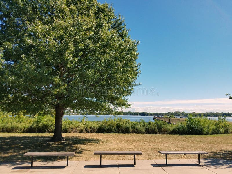 Waterfront scenery stock image. Image of landscapes, lake - 77285107