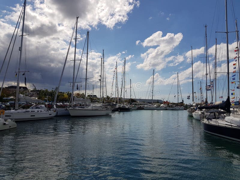 Waterfront ships life stock photo. Image of life, parked - 146212742