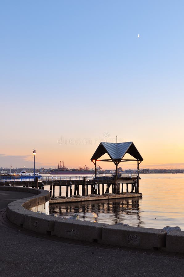 Geelong Waterfront Park Promenade Australia Stock Photo - Image of ...