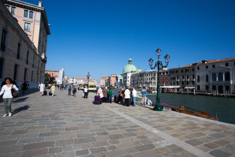 Waterfront Venice editorial photo. Image of scenery, island - 54262751