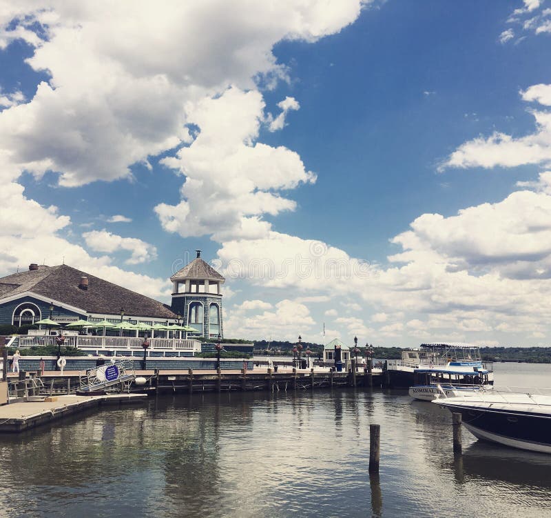 Waterfront View- What To Do in DC Editorial Photography - Image of ...