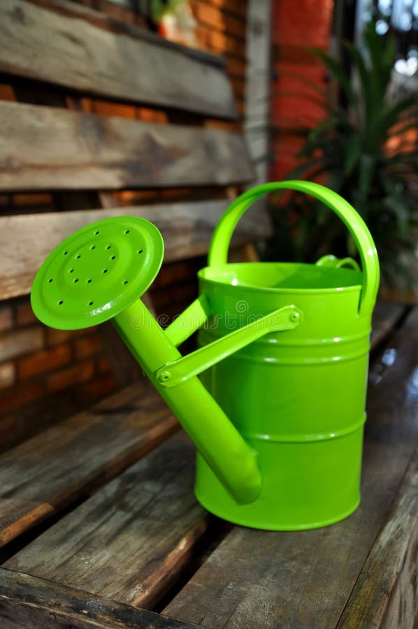 Watering can stock photo. Image of galvanized, reflection - 30803656