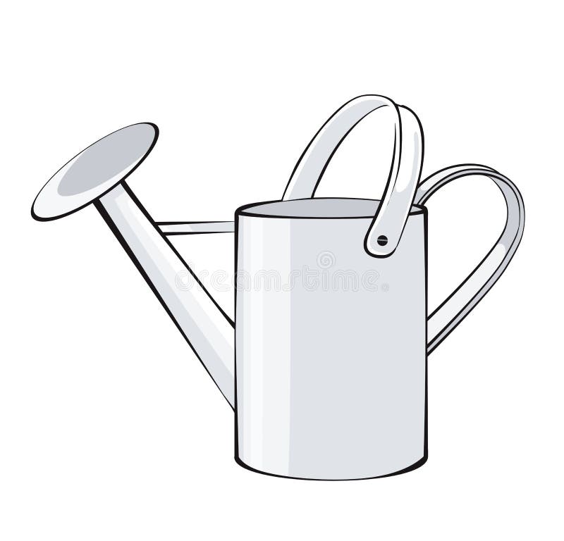 Watering Can Pouring Water Stock Illustrations – 1,033 Watering Can ...