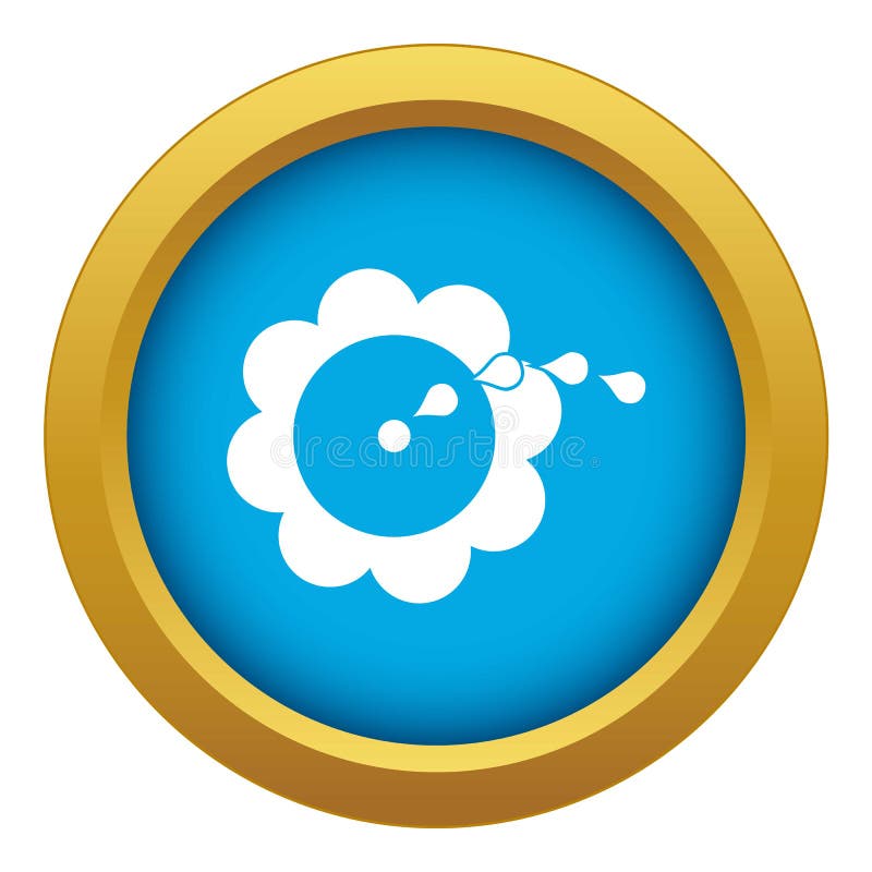 Watering Flower Icon Digital Green Stock Vector - Illustration of ...