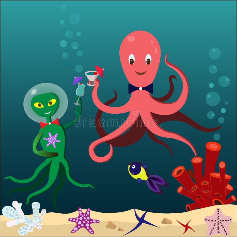 Alien Cocktail Stock Illustrations – 90 Alien Cocktail Stock ...