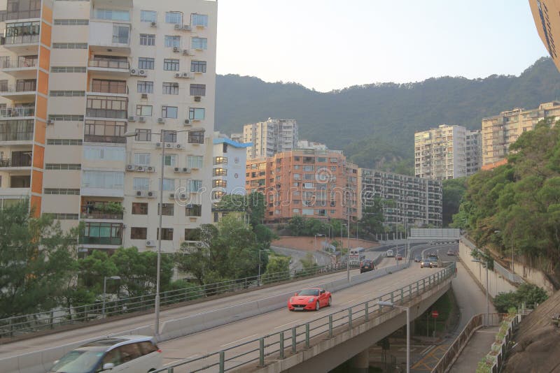 Waterloo Road, Hong Kong 1 Oct 2014 Editorial Photography - Image of ...