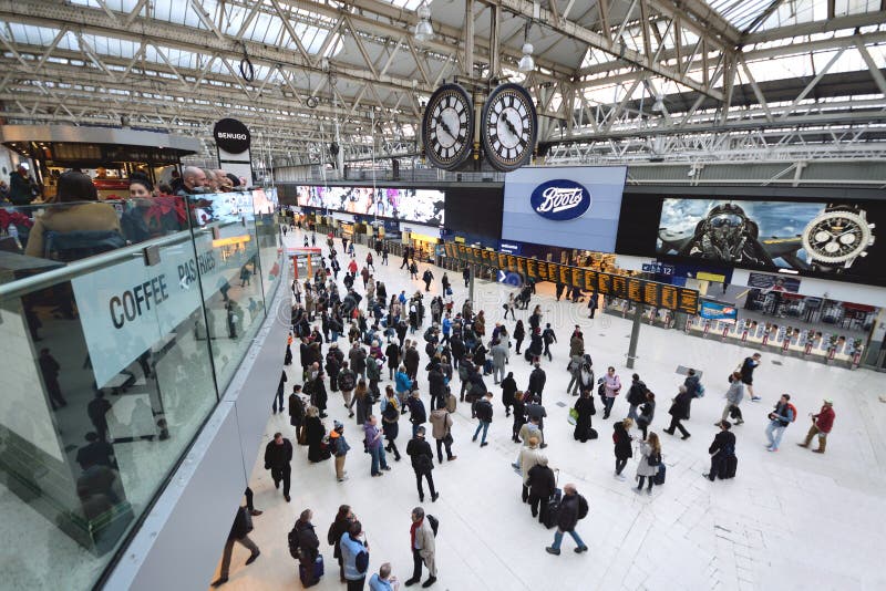 Waterloo Station editorial stock photo. Image of waterloo - 63420503