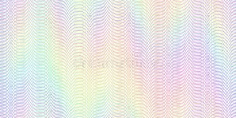 Watermark Banknote Pattern. Banknotes Check Guilloche Lines Texture ...