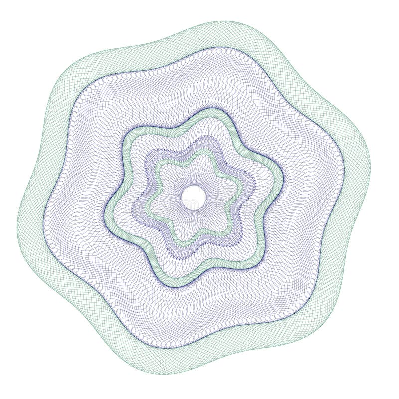 Banknotes Check Guilloche Lines Texture, Secure Waves Patterns and ...