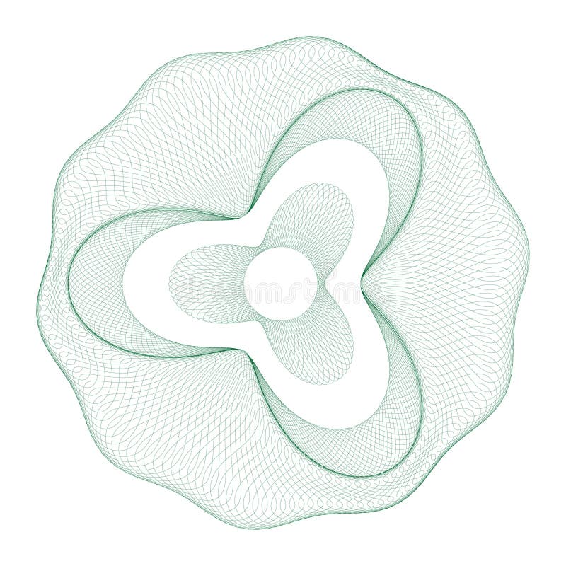 Banknotes Check Guilloche Lines Texture, Secure Waves Patterns and ...