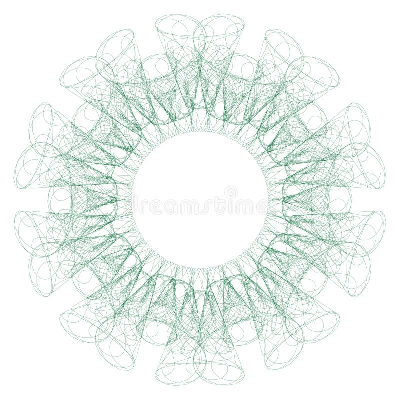 Banknotes Check Guilloche Lines Texture, Secure Waves Patterns and ...