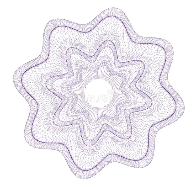 Banknotes Check Guilloche Lines Texture, Secure Waves Patterns and ...