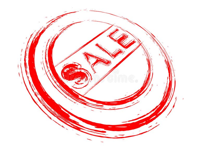 Watermark for sale stock vector. Illustration of postmark - 13743499