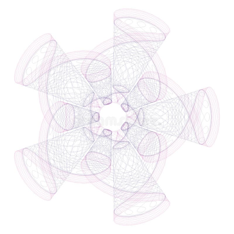 Watermarks Pattern Guilloche for Certificate, Stock Vector ...