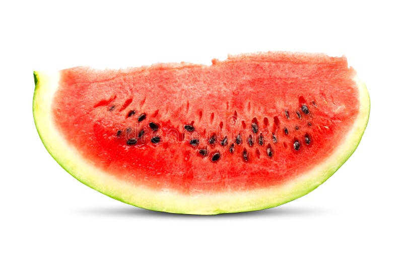 Watermelon stock image. Image of watermelon, fruit, isolated - 12355609