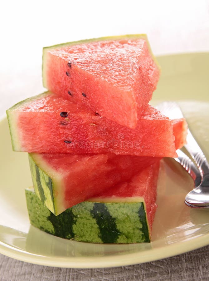 Watermelon stock image. Image of snack, spoon, melon - 25766767