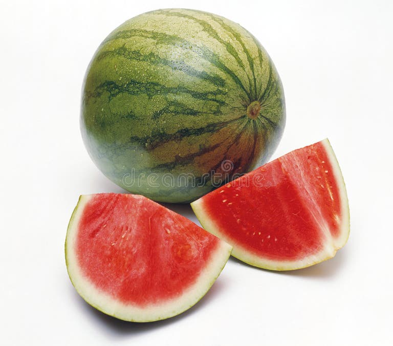 Watermelon stock image. Image of taste, healthy, isolated - 4898365
