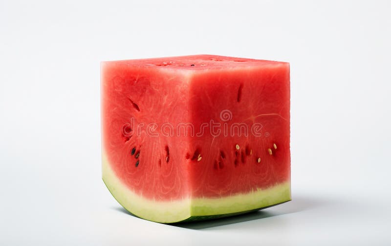 Watermelon Box with Transparency -Generative Ai Stock Illustration ...