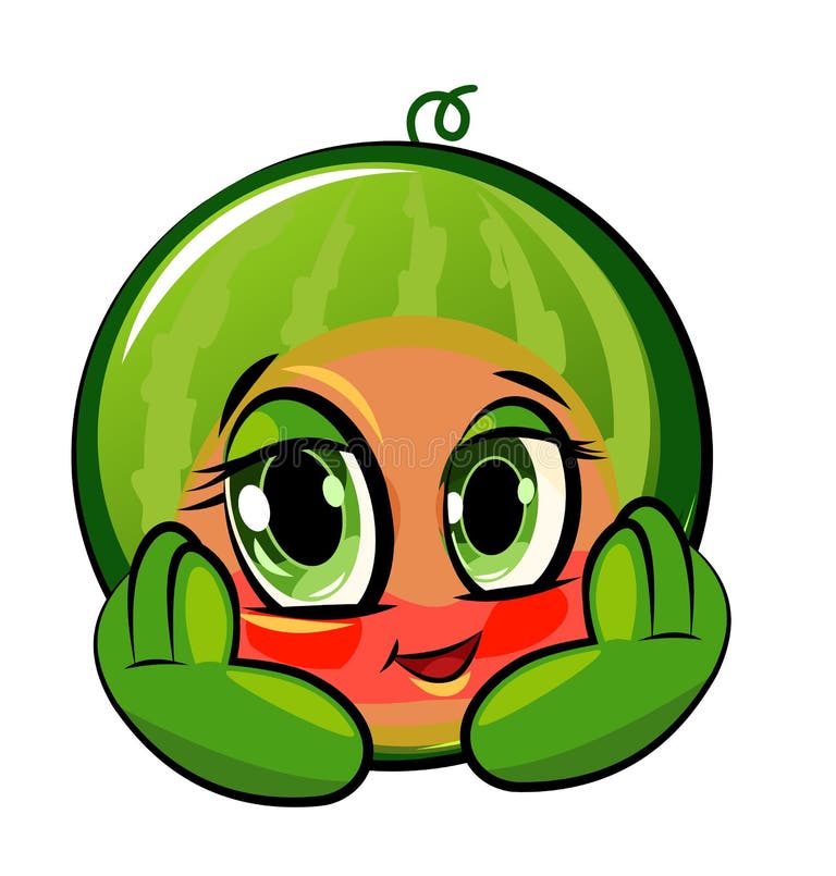 Watermelon Face Stock Illustrations – 8,918 Watermelon Face Stock ...