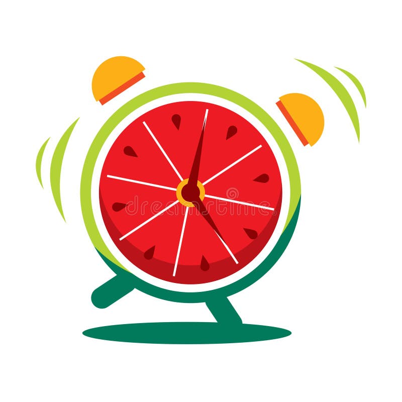 Watermelon Clock Stock Illustrations – 269 Watermelon Clock Stock ...