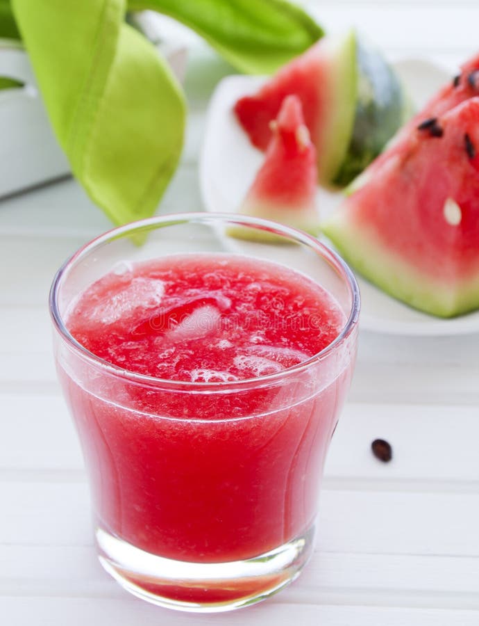Watermelon drink, stock image. Image of pink, glass, sweet - 40153849