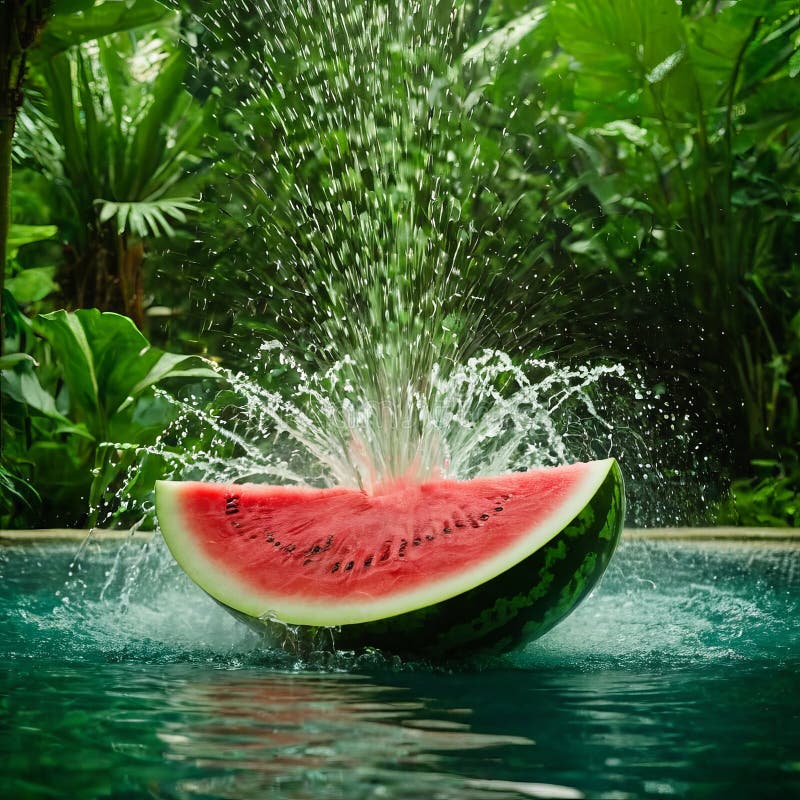 Exploding Watermelon Stock Illustrations – 111 Exploding Watermelon ...