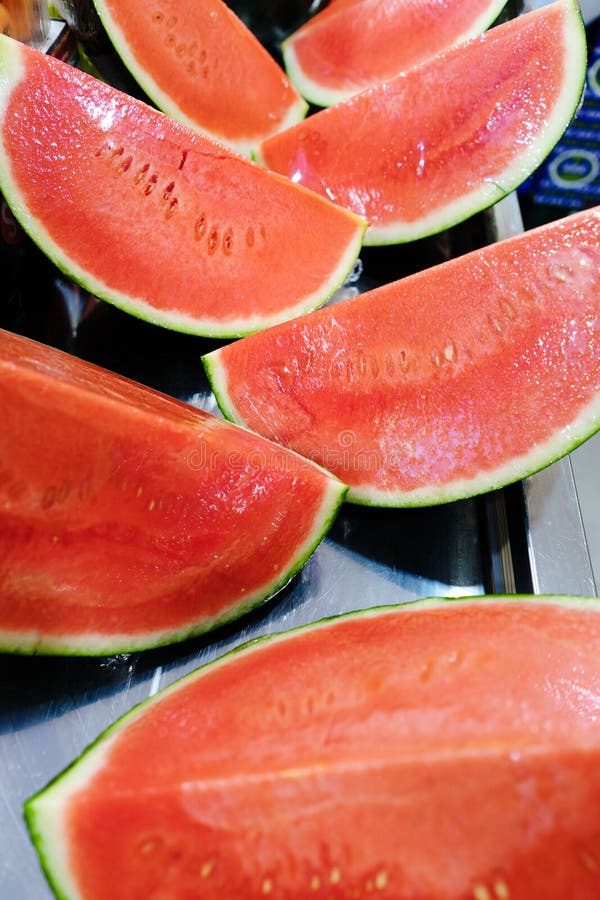 Watermelon Fresh Tasty Healthy Fruit Stock Photo - Image of ingredient ...