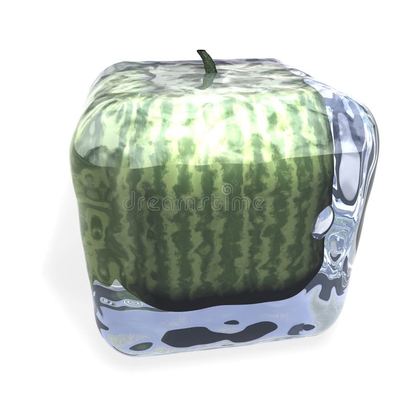 Cubic Watermelons Stock Illustrations – 5 Cubic Watermelons Stock ...