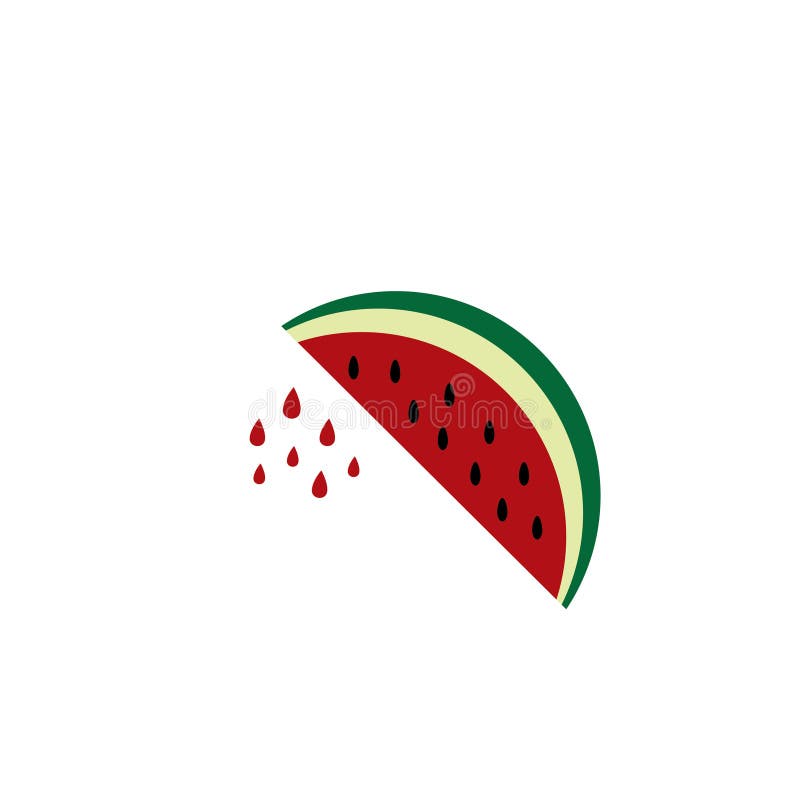 Watermelon Fruit Logo Icon Design Vector Illustration Stock Vector ...