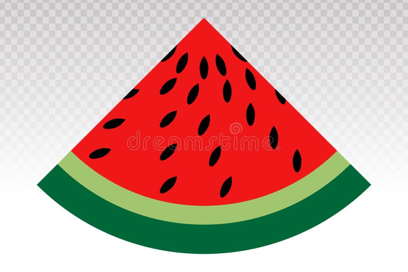 Watermelon Triangle Slice Clip Art