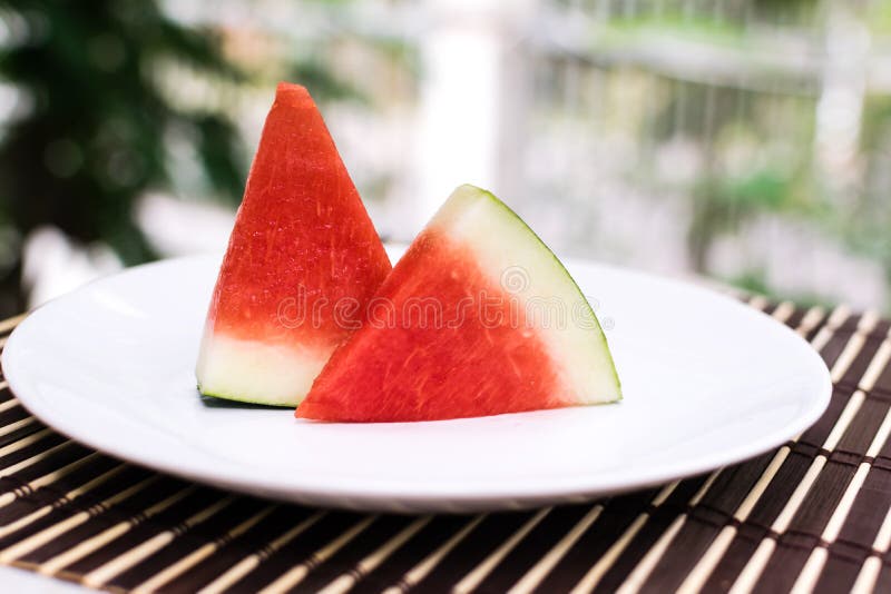 Watermelon fruit slice stock image. Image of organic - 40142311